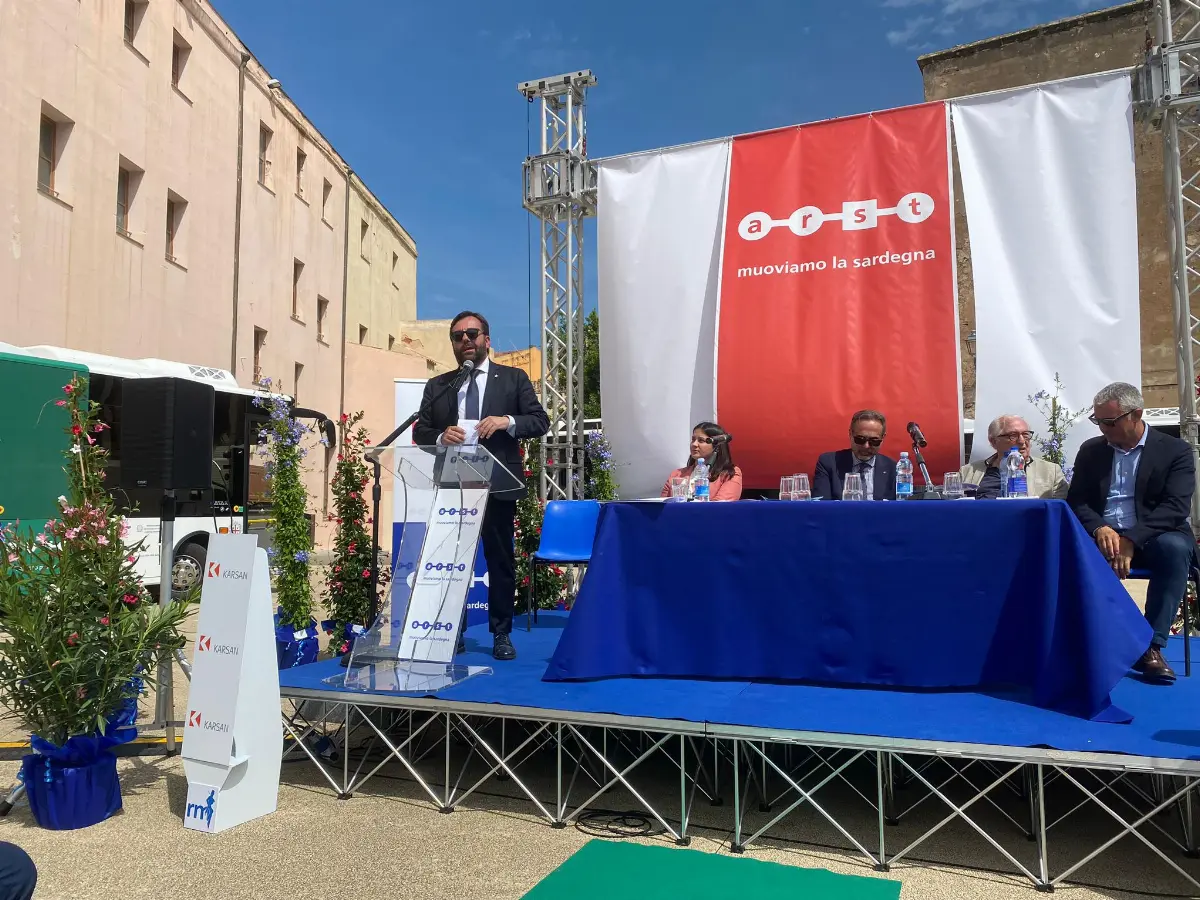 Bus elettrici. Russu (Fit-Cisl) alla presentazione ad Alghero